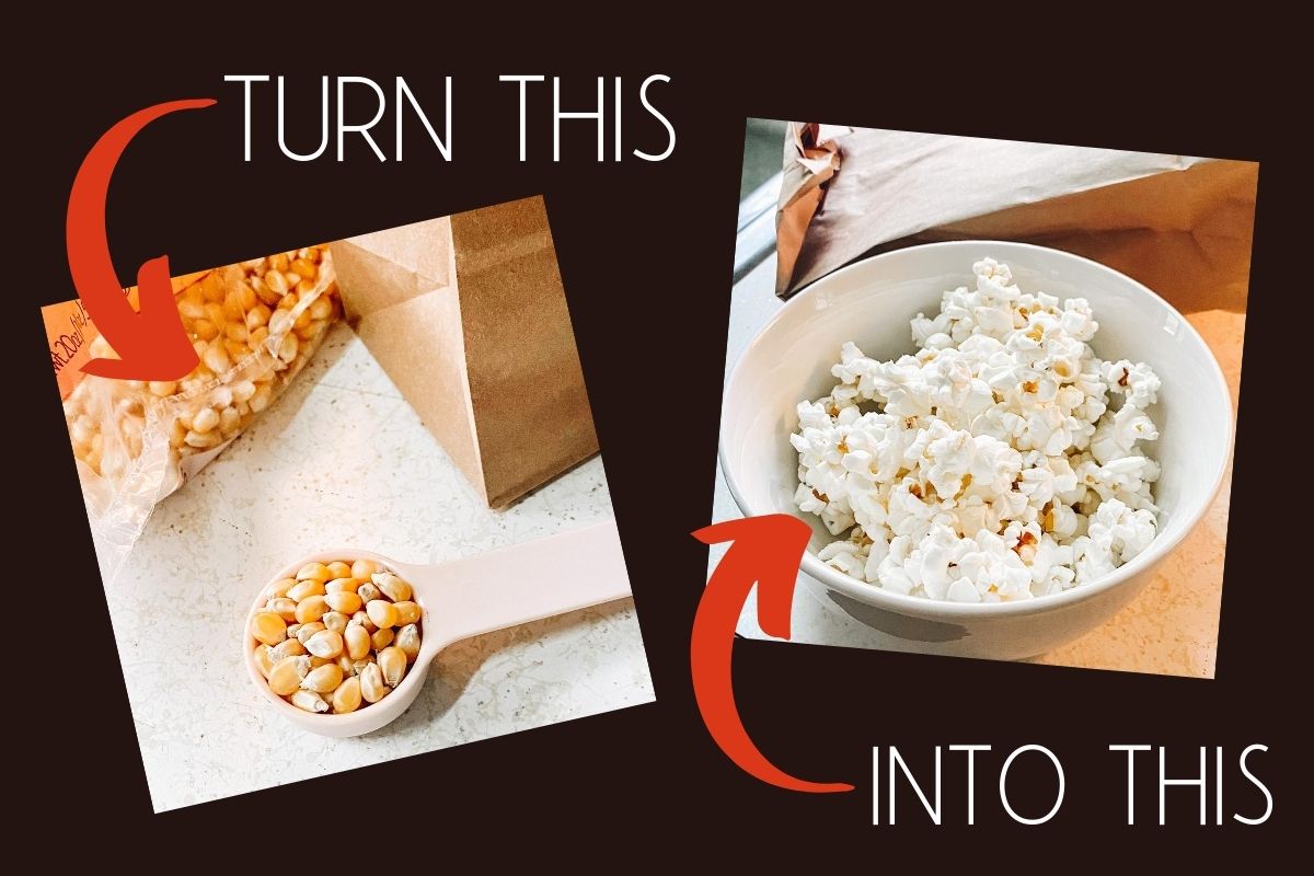 Popcorn Hack: The Frugal Healthy Way to Make Popcorn in a Paper Bag