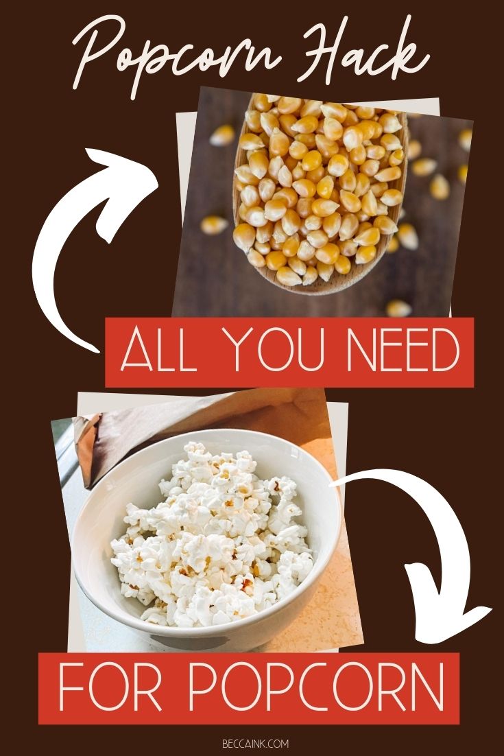 Popcorn Hack: The Frugal Healthy Way to Make Popcorn in a Paper Bag