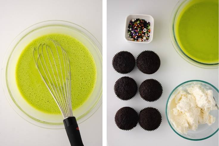 How to Make Slime Cupcakes for Halloween Party Treats